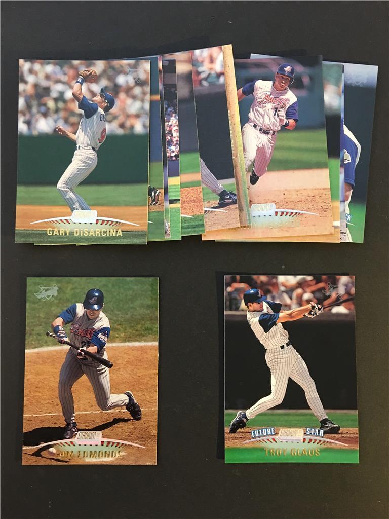 1999 Topps Stadium Club Anaheim Angels Team Set 13 Cards With SP | eBay