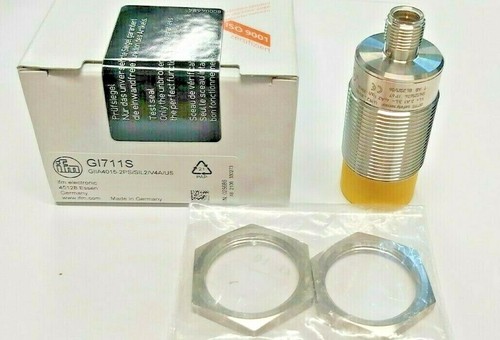 IFM GI711S Fail-safe Inductive Sensor GIIA4015-2PS/SIL2/V4A/US | eBay