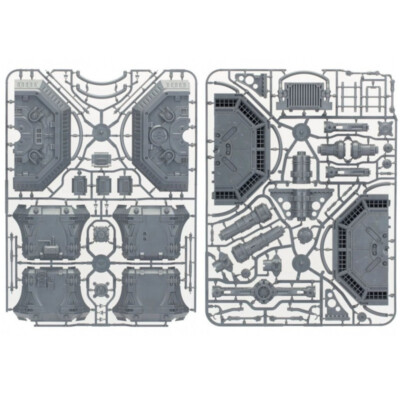 Necromunda Ash Wastes LARGE PLATFORM & HAB MODULE Terrain Sprue 40K ...