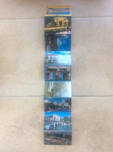 Pull Out Concertina Dutch Postcards 9 Scenes Amsterdam Lovers Holland ...