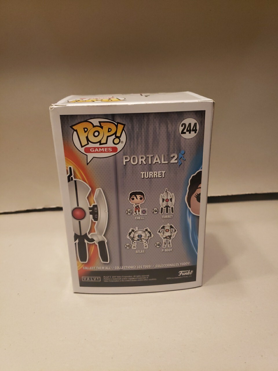 Funko Pop! Vinyl: Portal - Turret #244 for sale online | eBay