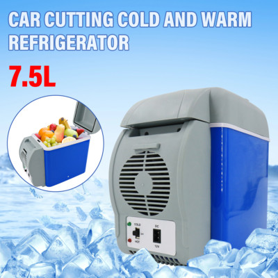 Mini Fridge for Bedroom Portable Table Top Electric Cooler Warmer Ice ...