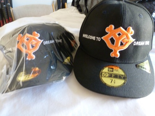 NWT NEW ERA 59/FIFTY TOKYO YOMIURI GIANTS Baseball Cap Hat Blk/ORANGE 7 ...