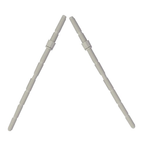 Dual Flush Toilet Button Rods 2pcs with Extended Thread for Easy ...