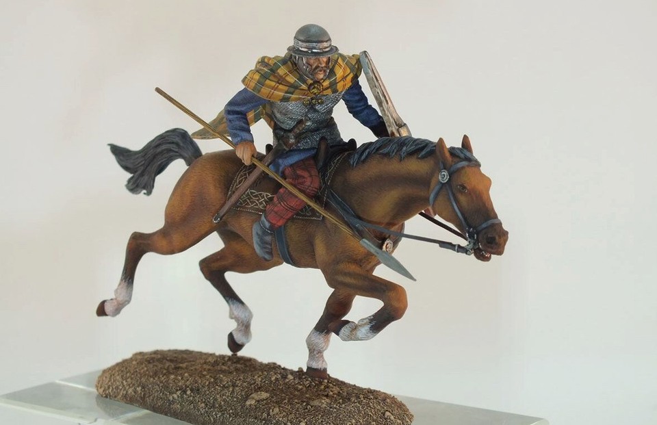 Celtic noble warrior 54mm Painted Tin Toy Soldier Pre-Sale | Art ...