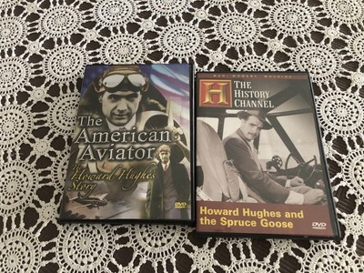 2 Howard Hughes Documentary DVDs - American Aviator and the Spruce ...
