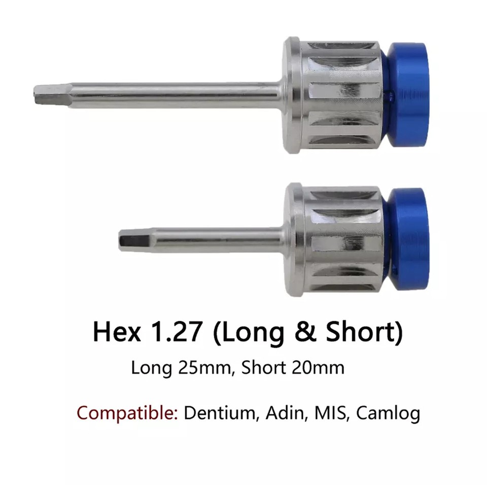 Implant Prosthetic Kit Torque Wrench Hex Screwdrivers Locator Drivers ...