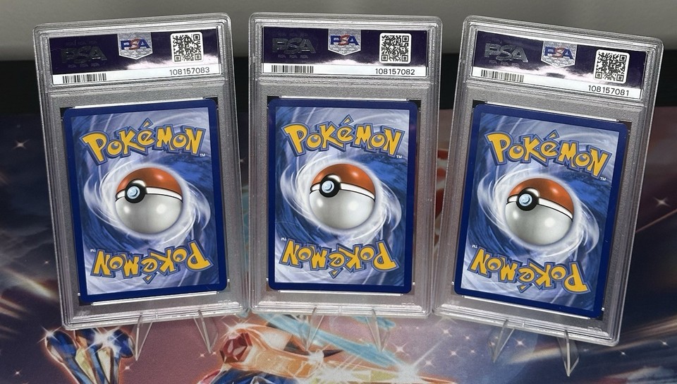 Charmander (168) Charmeleon (169) Charizard (199) 151 PSA 10 Sequential ...