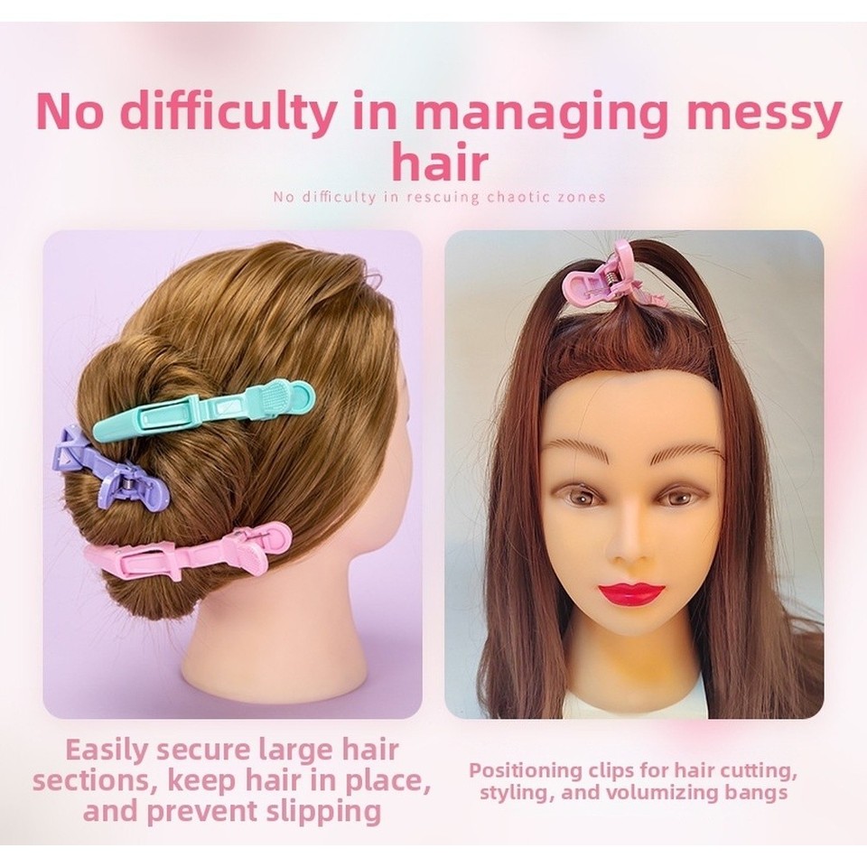 Macaron Hair Clips with Non Slip Grip and Dual Spring for Hair Styling ...