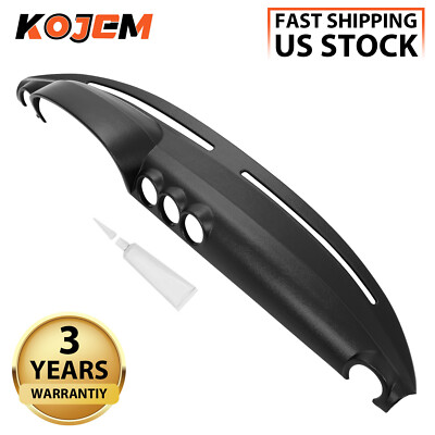 Black Dashboard Dash Cover Overlay For Mercedes Benz R107 350SL 380SL ...