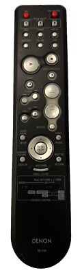 DENON RC-1104 HOME AUDIO RECEIVER REMOTE CONTROL DHT-589BA AVR-589 HOME ...
