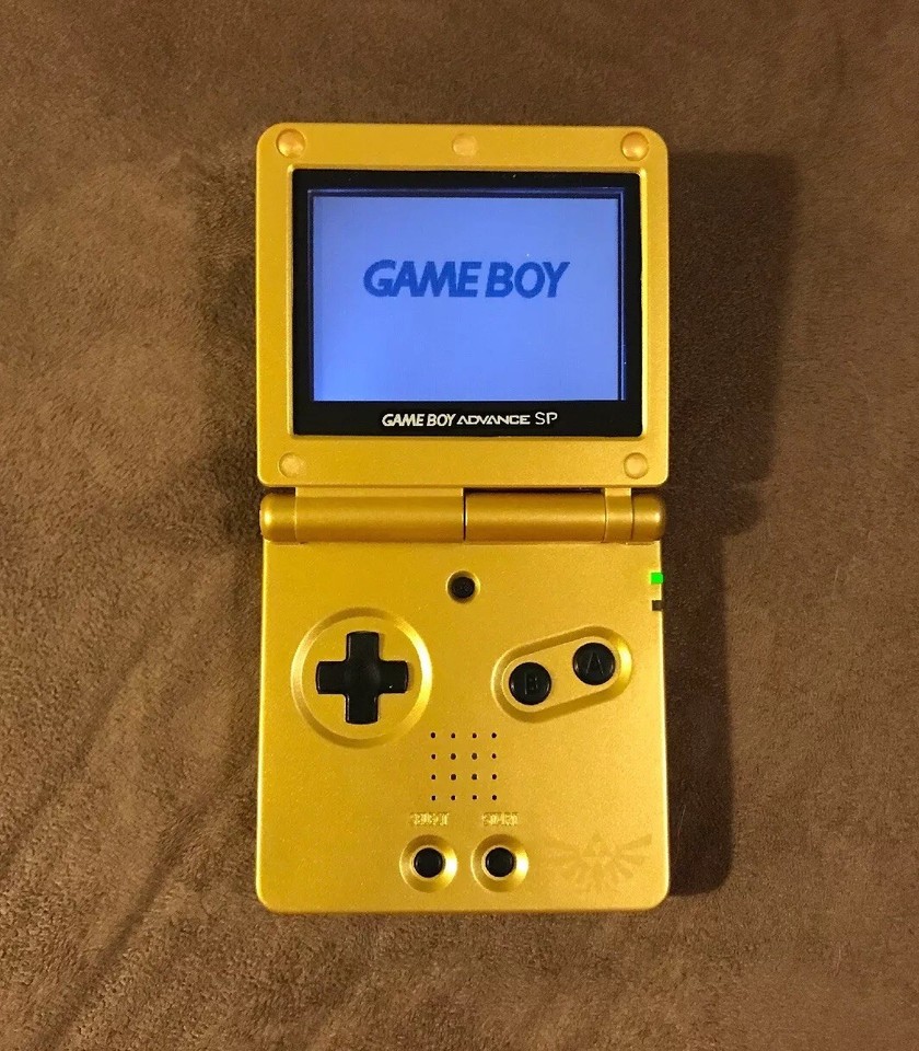 The Legend Of Zelda Limited Edition Nintendo Gameboy Advance GBA SP ...