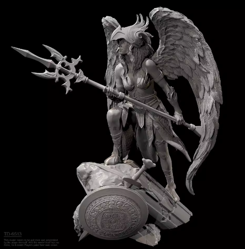 75mm Figure Height Resin Angel Warrior Unpainted Unassembled td-6513 | eBay