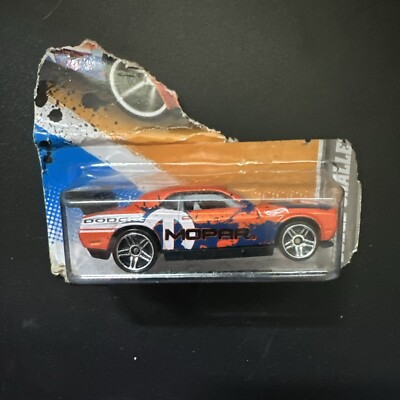 2012 Hot Wheels Dodge Challenger Drift Car Orange MOPAR HW Code Cars ...