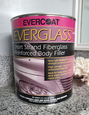 Evercoat Everglass Short Strand Fiberglass Reinforced Body Filler ⚫ 0.8 ...