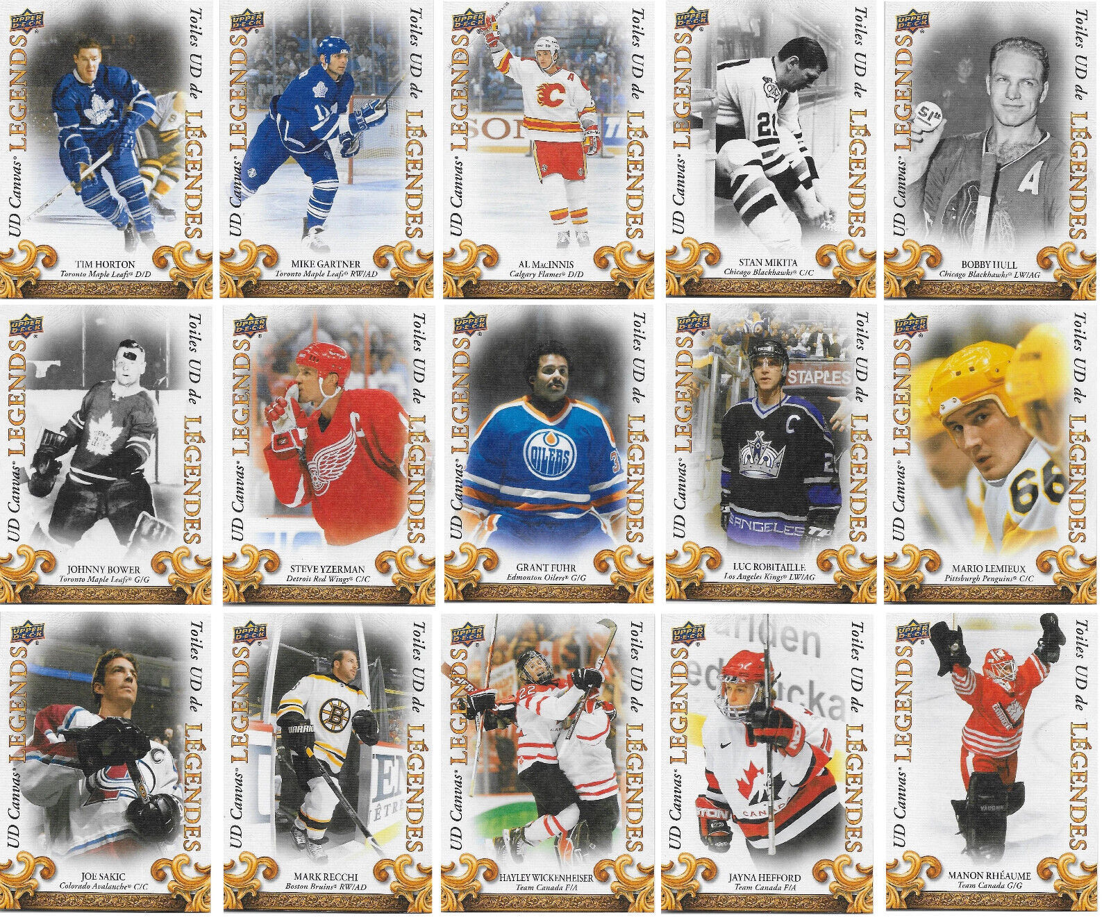 Tim Hortons Upper Deck 2022-2023 Legends Hockey Cards U-Pick | eBay