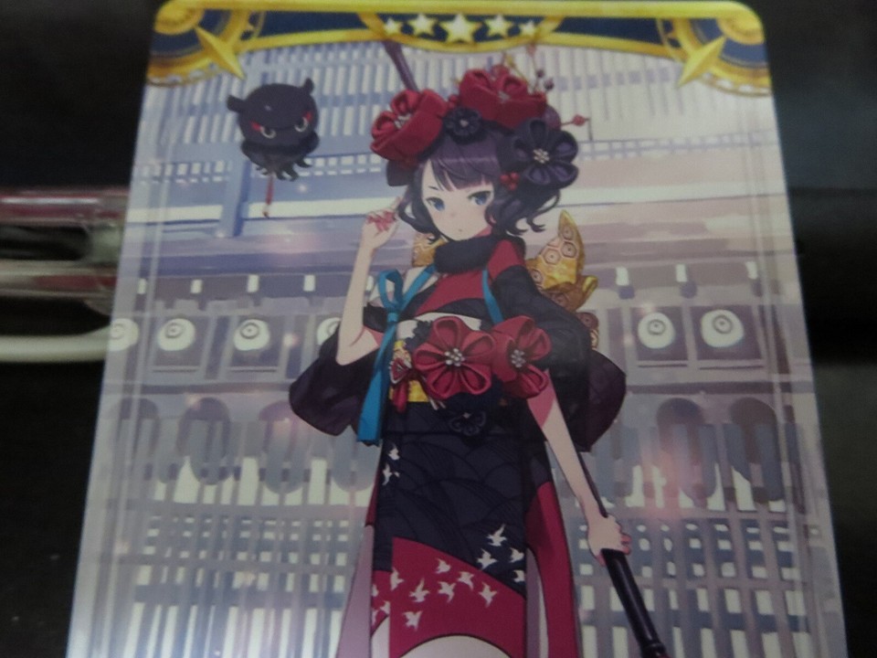 FGO Fate Grand Order Arcade Card Servant Katsushika Hokusai Foreigner a ...