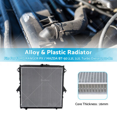 Radiator For FORD RANGER PX / MAZDA BT-50 2.2L 3.2L Turbo Diesel 2011 ...