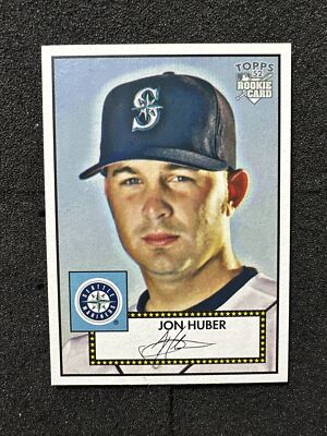 JON HUBER #12 2006 Topps '52 Rookies QTY Seattle Mariners | eBay