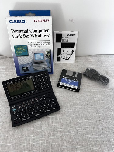 CASIO SF-5580 BOSS ILLUMINATOR 128KB W/ Casio FA-128 PLUS | eBay