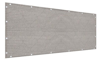 Alion Home© 4FT Tall Custom Length Smoke/Tan Privacy Screen Patio ...