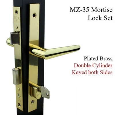 Papaiz Storm Door Lock and Handle Keyed Both Sides Fits 322 323 MZ35 ...