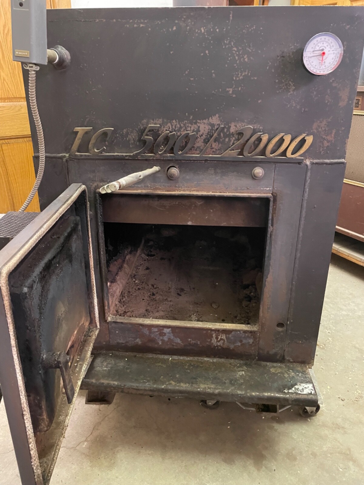 indoor wood boiler, thermo control, solid unit | eBay