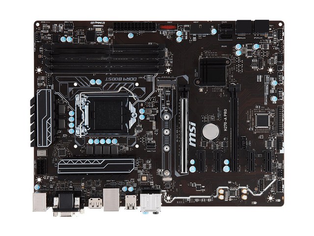 MSI Computer Mining Motherboard Crytocurrency BTC Intel H270/ ATX for ...