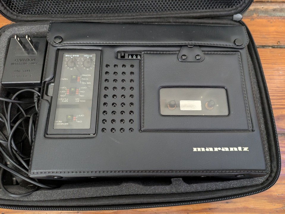 Marantz PMD420 Professional Portable Field Cassette Recorder (New Belts ...