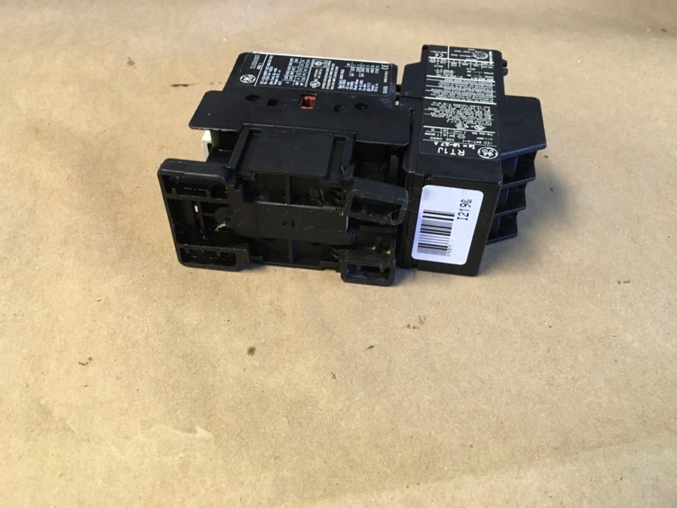 GE RT1J Thermal Overload Relay plus CL02A310T Magnetic Contactor (KB ...