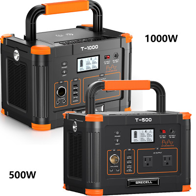 Grecell Peak 2000W Portable Power Station Generator Lithium Battery ...