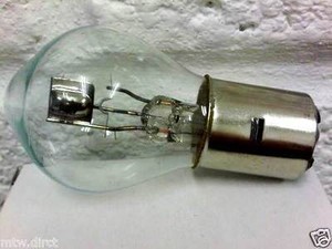 MOTORCYCLE HONDA CG125 HEADLIGHT HEAD LIGHT BULB CG 125 | eBay