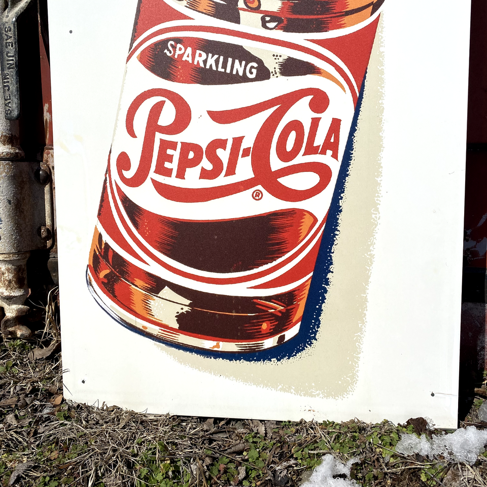 48in Pepsi Cola Sign Vintage Style Repop Sign | eBay