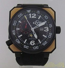 GV2 1303 Grey Leather Wrist Watch for Men for sale online | eBay