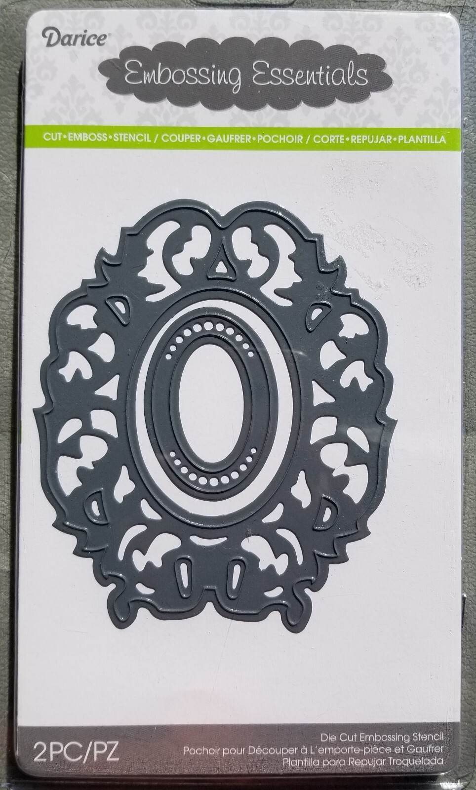 NEW, Darice OBLONG FRAMES Dies, Set of 2, Embossing Essentials, | eBay