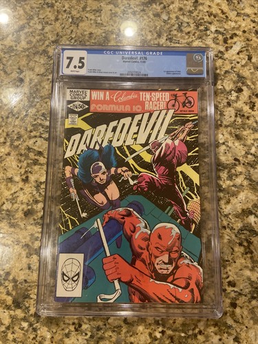 DAREDEVIL #176 1ST STICK! ELEKTRA! FRANK MILLER! BRONZE AGE MARVEL 1981 ...