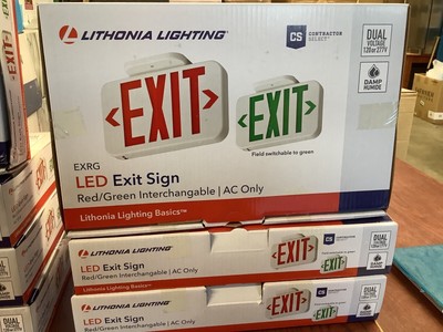 Exit Signs - Exit Signs Lithonia