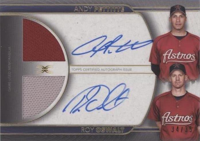 2021 Topps Definitive Collection - Dual Autographed Relic Collection ...