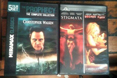 The Prophecy 1-5 Complete Collection + Stigmata & Wicker Park DVDs all ...