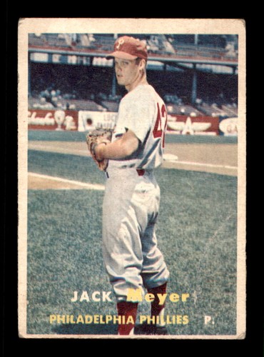 1957 Topps #162 Jack Meyer | eBay