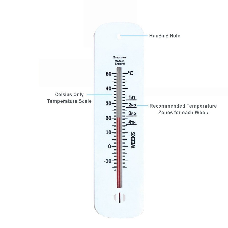 Incubator Thermometer Brooder Fertile Egg Chickens Chicks Hatching ...