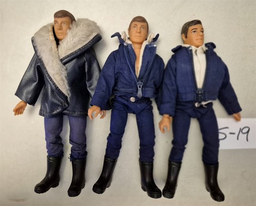 #1970s LJN EMERGENCY SQUAD 51 JOHN GAGE & ROY DESOTO 8" FIGURES w ...