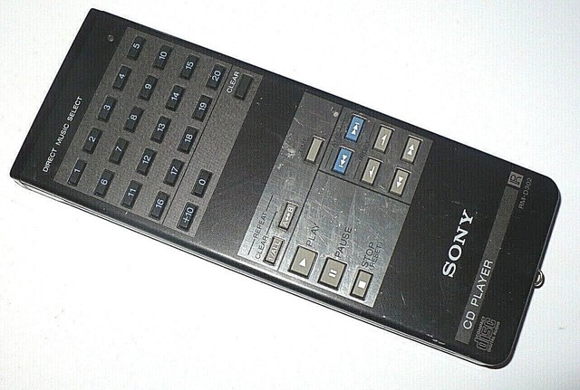 Sony Rm-d302 Remote Control CD Player Cdp103 Cdp302mk Cdp303es for sale ...