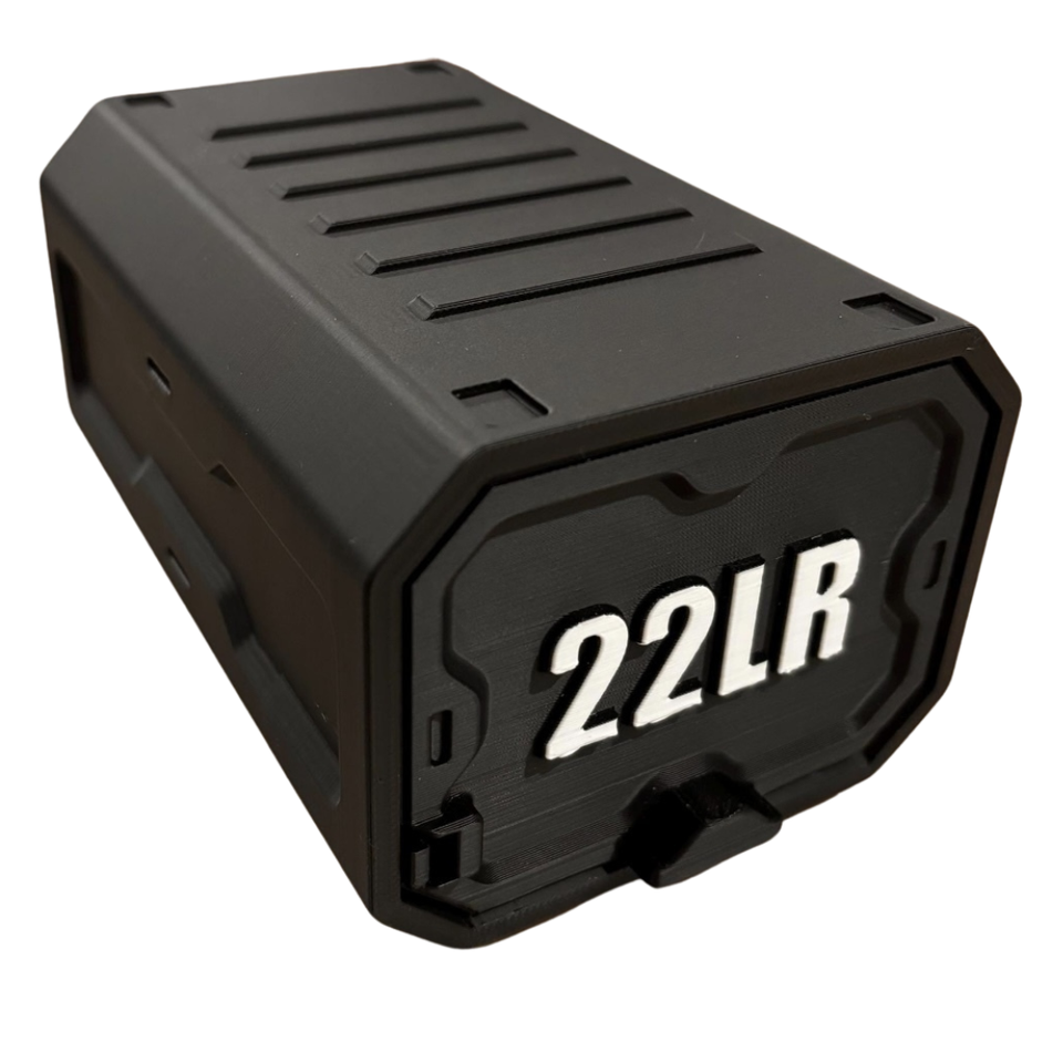 .22lr Ammo Storage Box Case - 210 Round Ammunition Cartridge Rifle ...