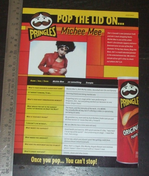 Michee Mee AD original ONE magazine page PHOTO advertisement | eBay