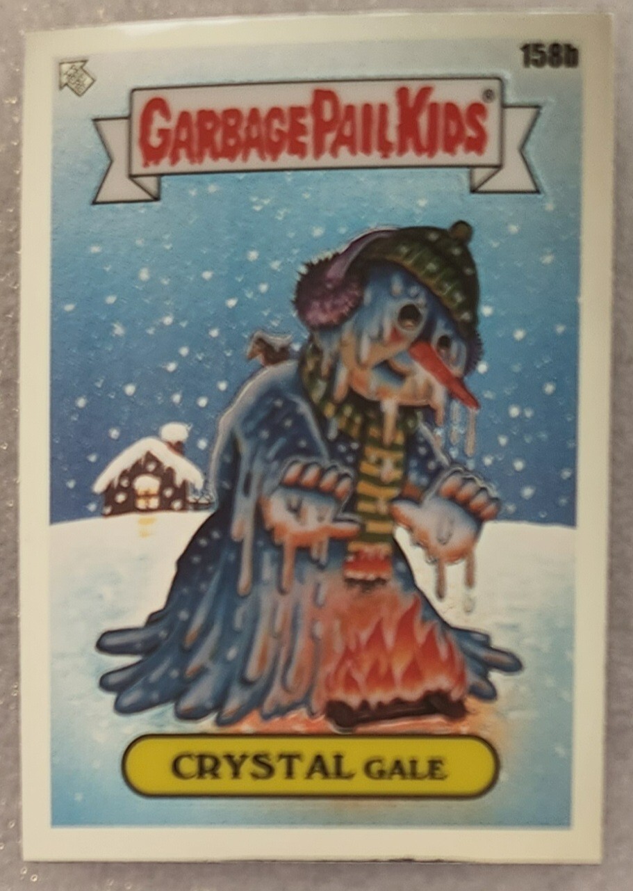 158b CRYSTAL GALE 2021 Topps GPK Garbage Pail Kids Chrome Series 4 | eBay
