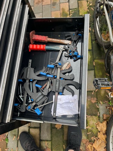 SGS Mechanics Tool Chest With An Assortment Of Tools | eBay UK