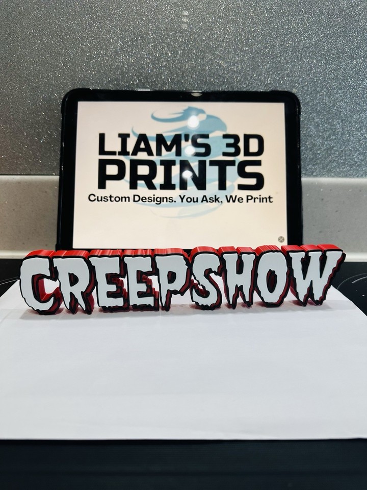 Decorative Creepshow Film TV logo Sign Display Pops Horror | eBay UK