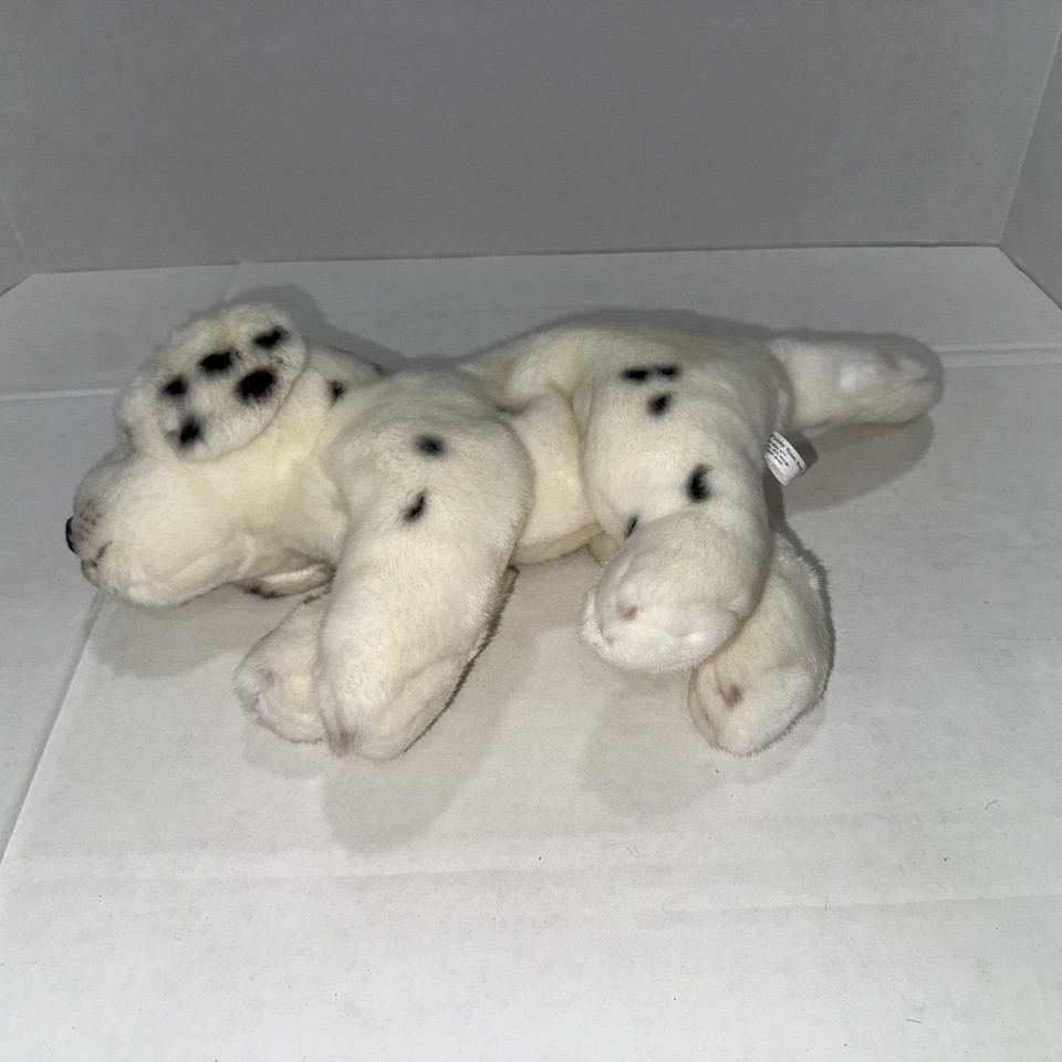 Alfas Fuzzy Town Inc Dalmatian Dog Puppy Plush Stuffed Animal Realistic ...