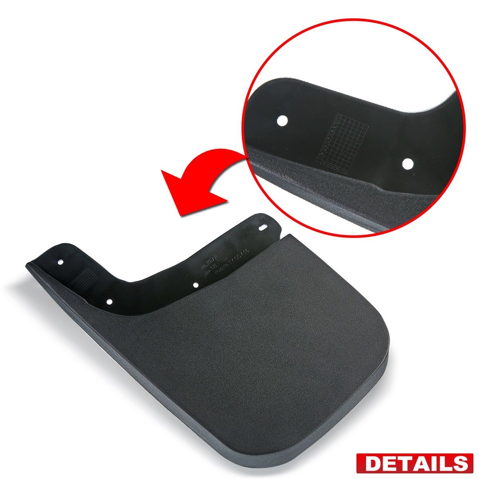 4x Splash Guards Mud Flaps for 2015-2022 Chevy Colorado Canyon w/o ...